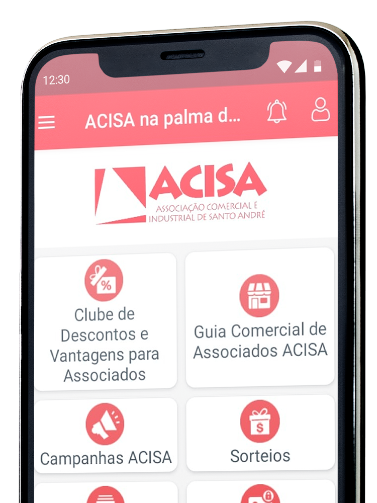 Aplicativo - ACISA - Associação Comercial e Industrial de Santo André