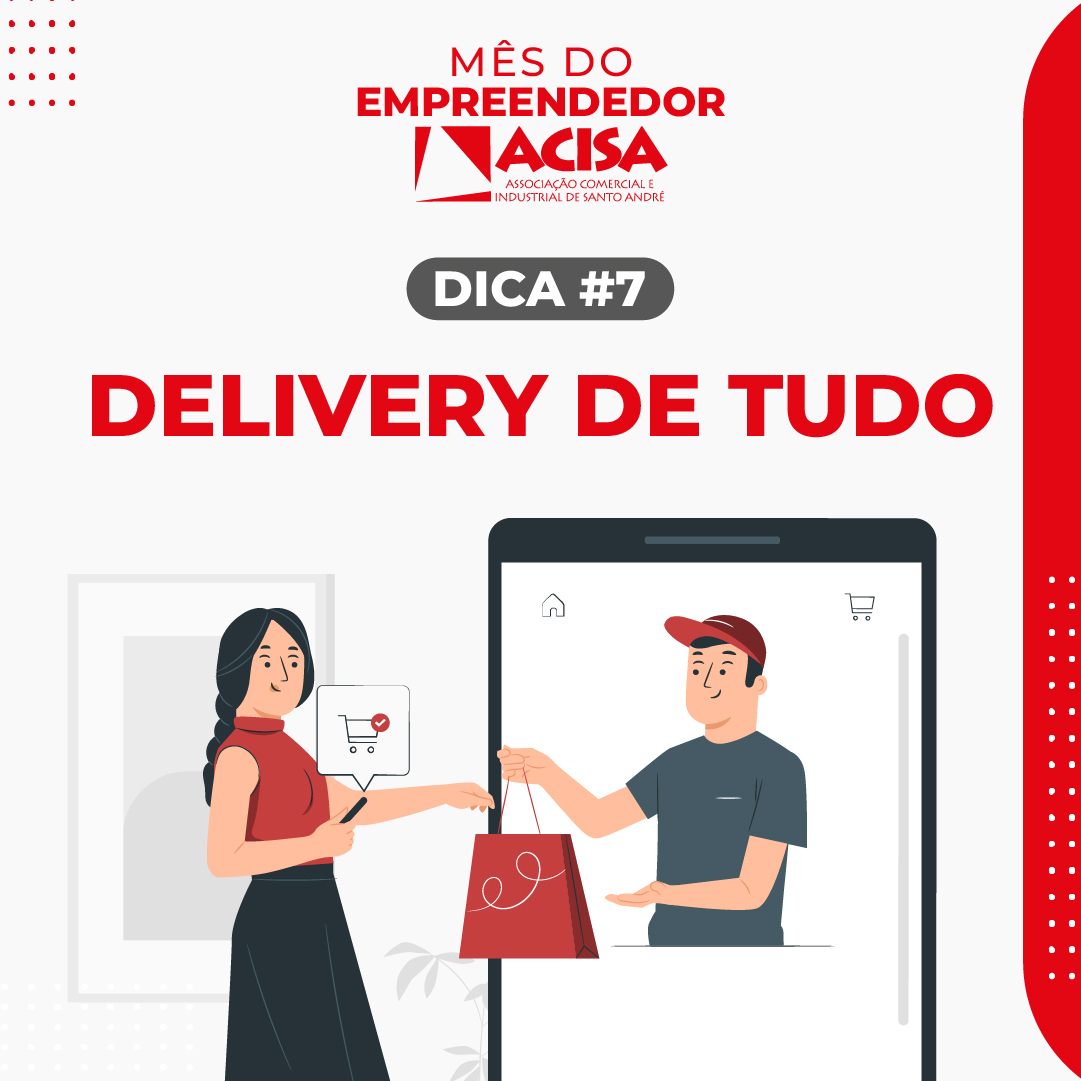 Dica #07 – Delivery de tudo - ACISA - Associação Comercial e Industrial ...